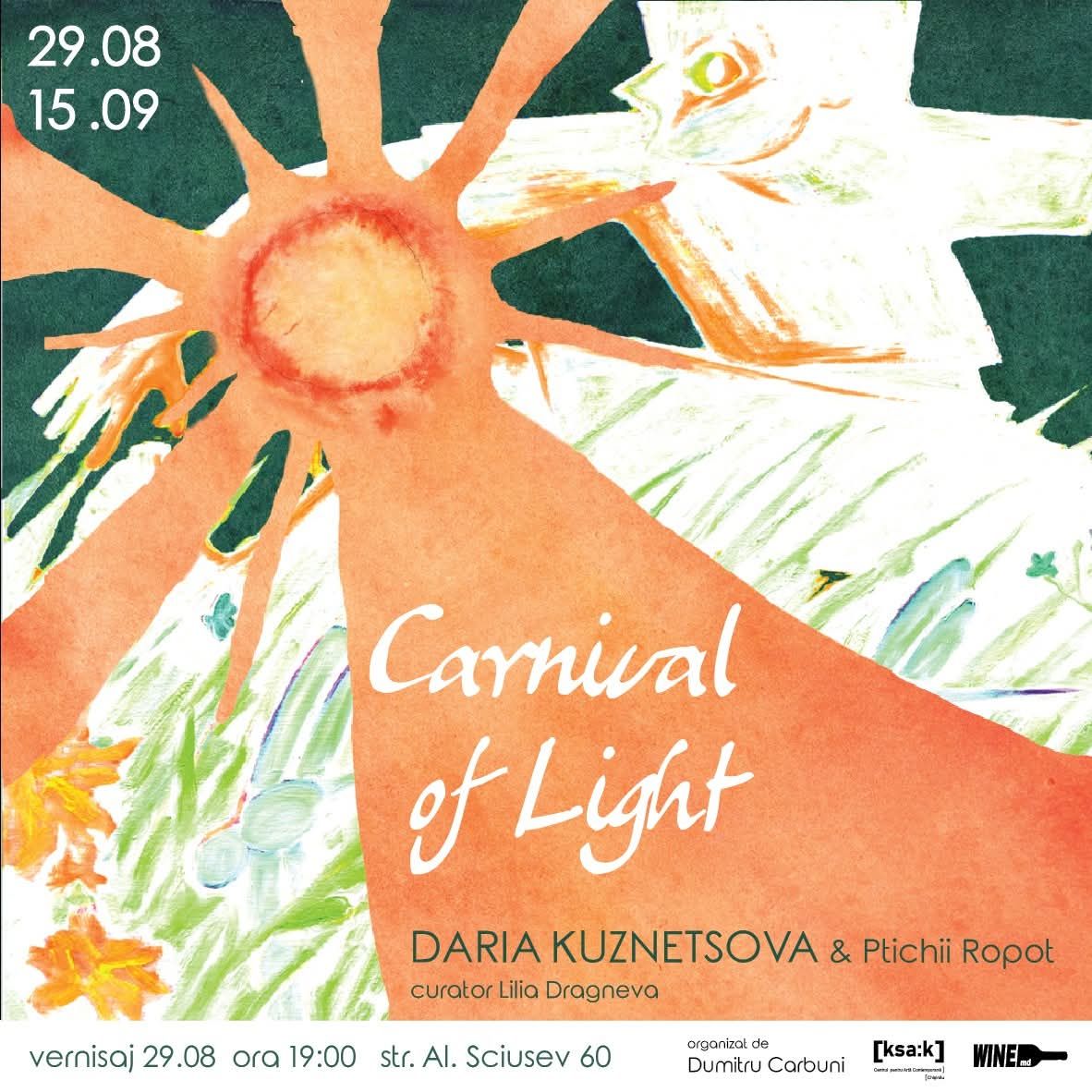 Carnival of Light: Expoziție de pictură de Daria Kuznetsova - PLATZFORMA